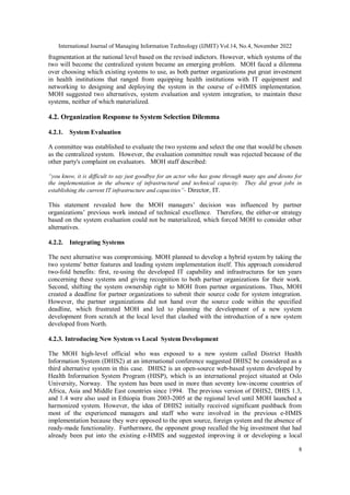 Inclusive Entrepreneurship in Handling Competing Institutional Logics for DHIS2 Adoption in ...