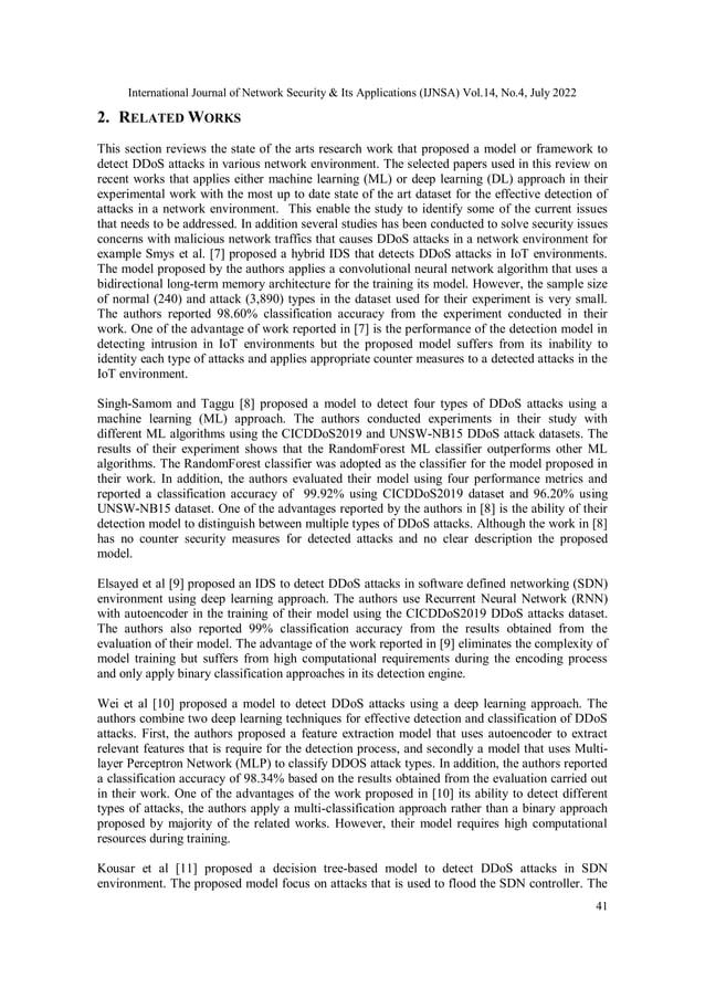 Distributed Denial Of Service Attack Detection And Prevention Model For Iotbased Computing