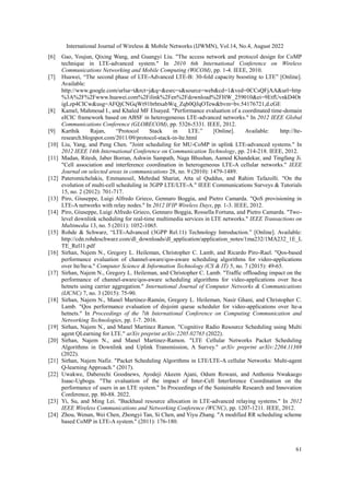 RADIO RESOURCE MANAGEMENT FOR EICIC, COMP, RELAYING AND BACK-HAULS TECHNIQUES IN LTE-ADVANCED ...