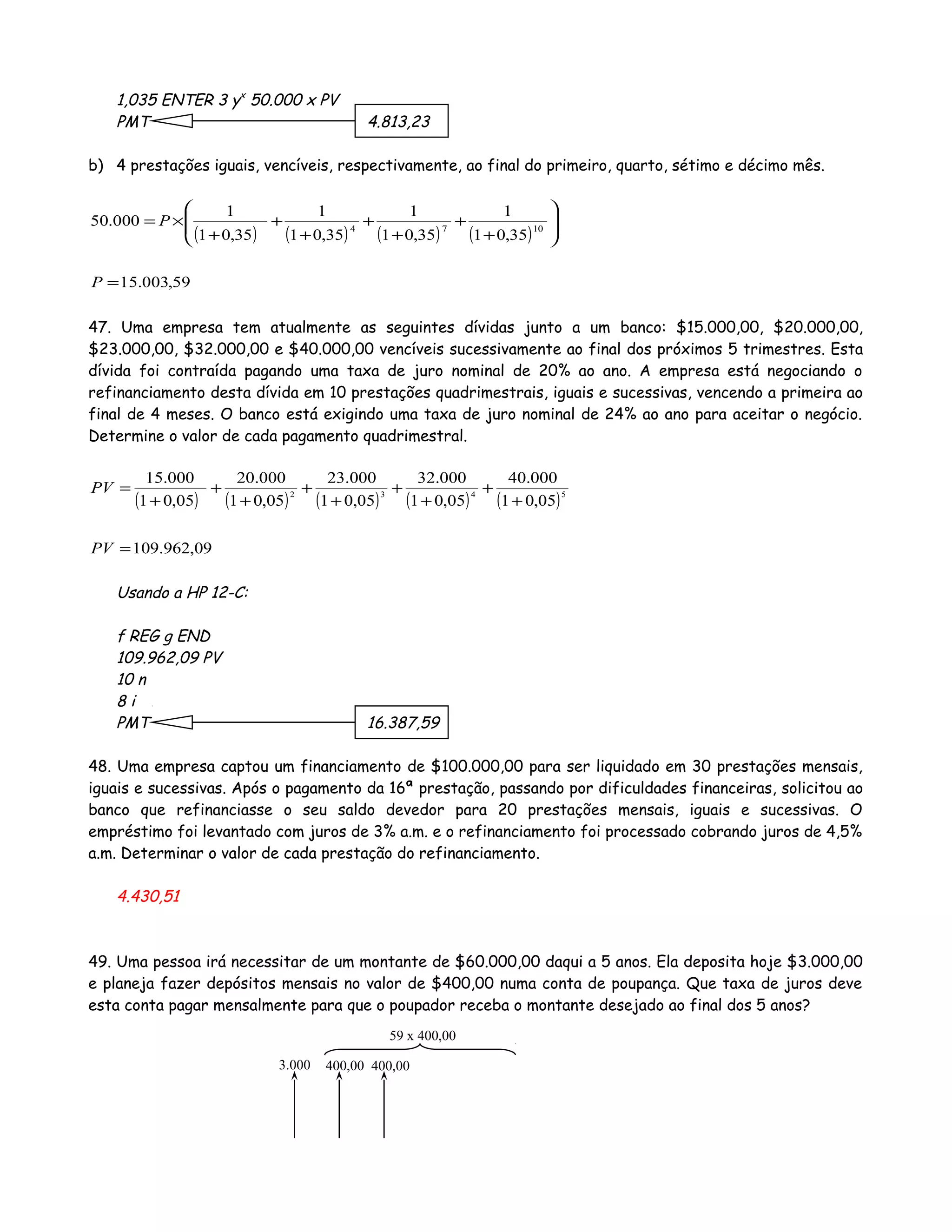 144234621 exercicios-matematica-financeira | PDF