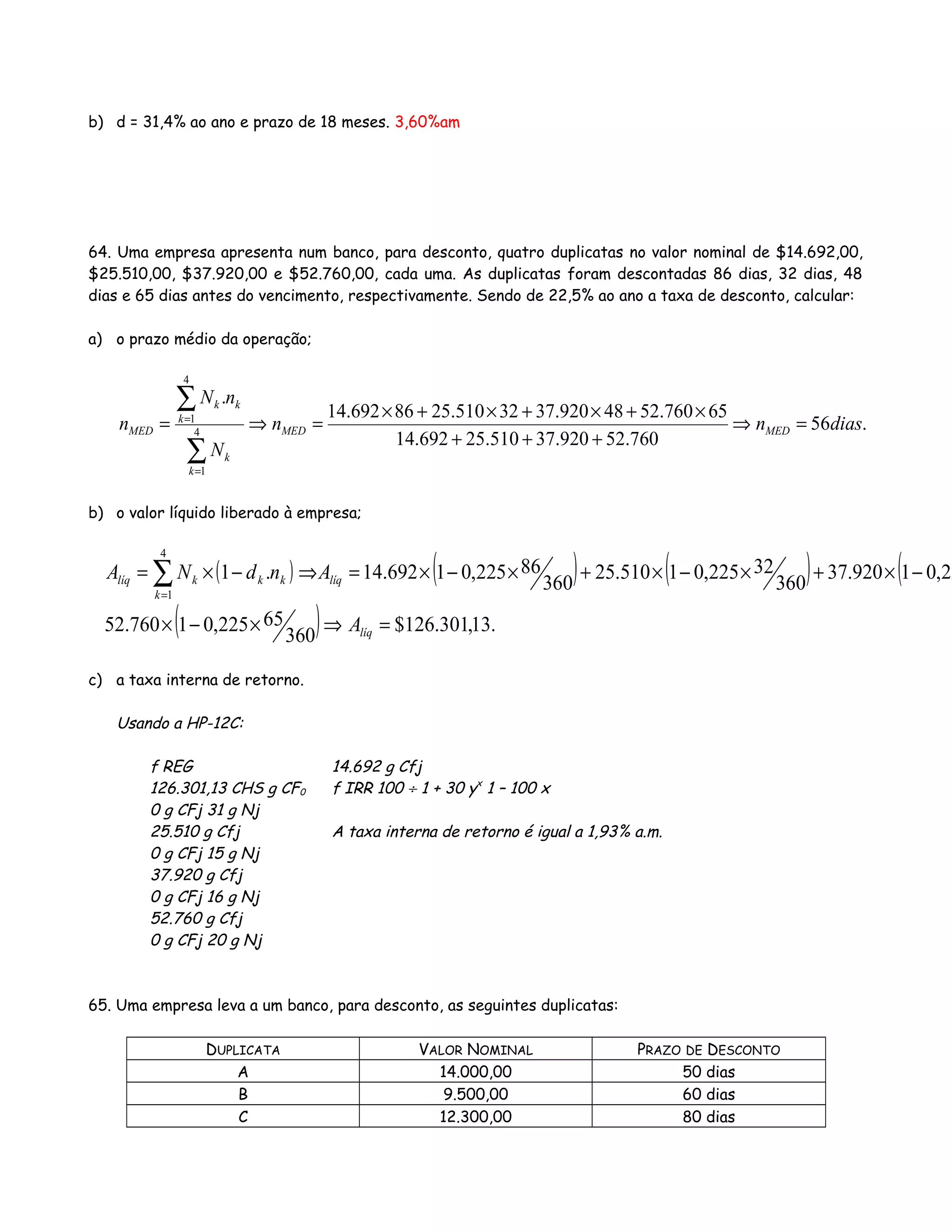 144234621 exercicios-matematica-financeira | PDF