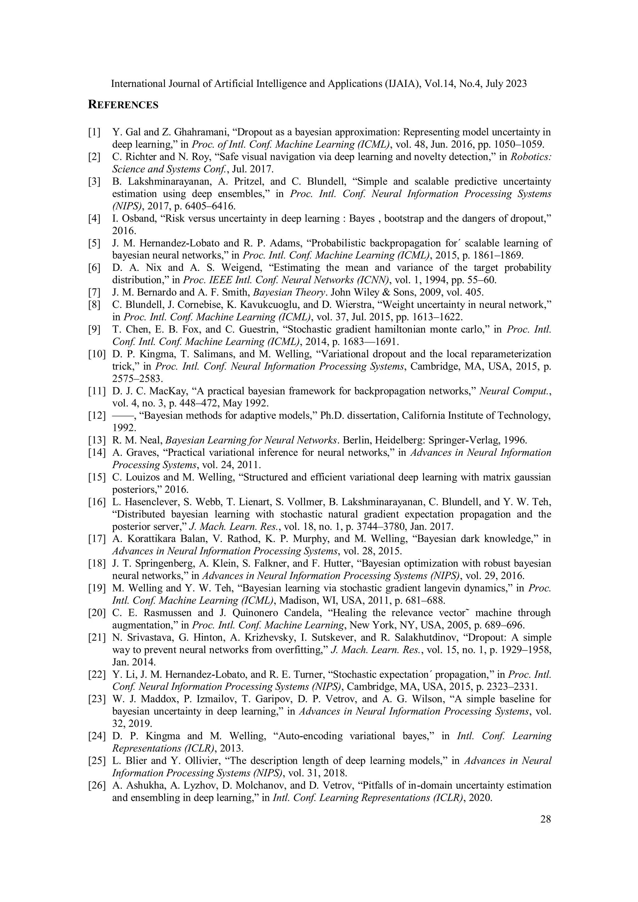 UNCERTAINTY ESTIMATION IN NEURAL NETWORKS THROUGH MULTI-TASK LEARNING | PDF