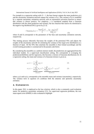 UNCERTAINTY ESTIMATION IN NEURAL NETWORKS THROUGH MULTI-TASK LEARNING | PDF