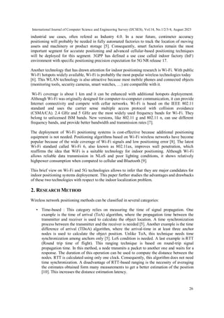 5G VS WI-FI INDOOR POSITIONING: A COMPARATIVE STUDY | PDF