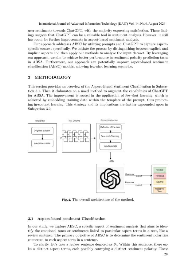 Leveraging Large Language Models for Aspect-Based Sentiment Classification Using GPT-4 | PDF