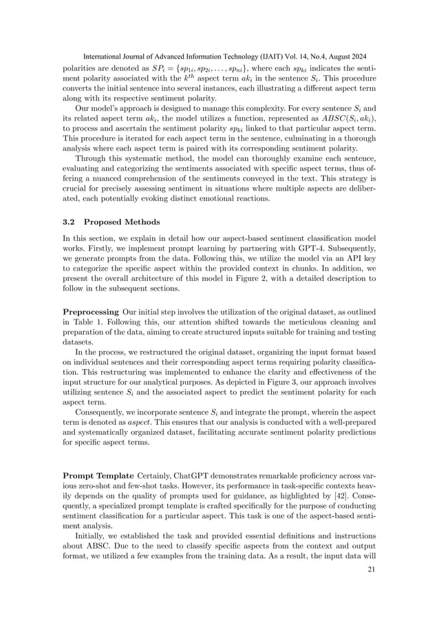 Leveraging Large Language Models For Aspect Based Sentiment Classification Using Gpt 4 Pdf