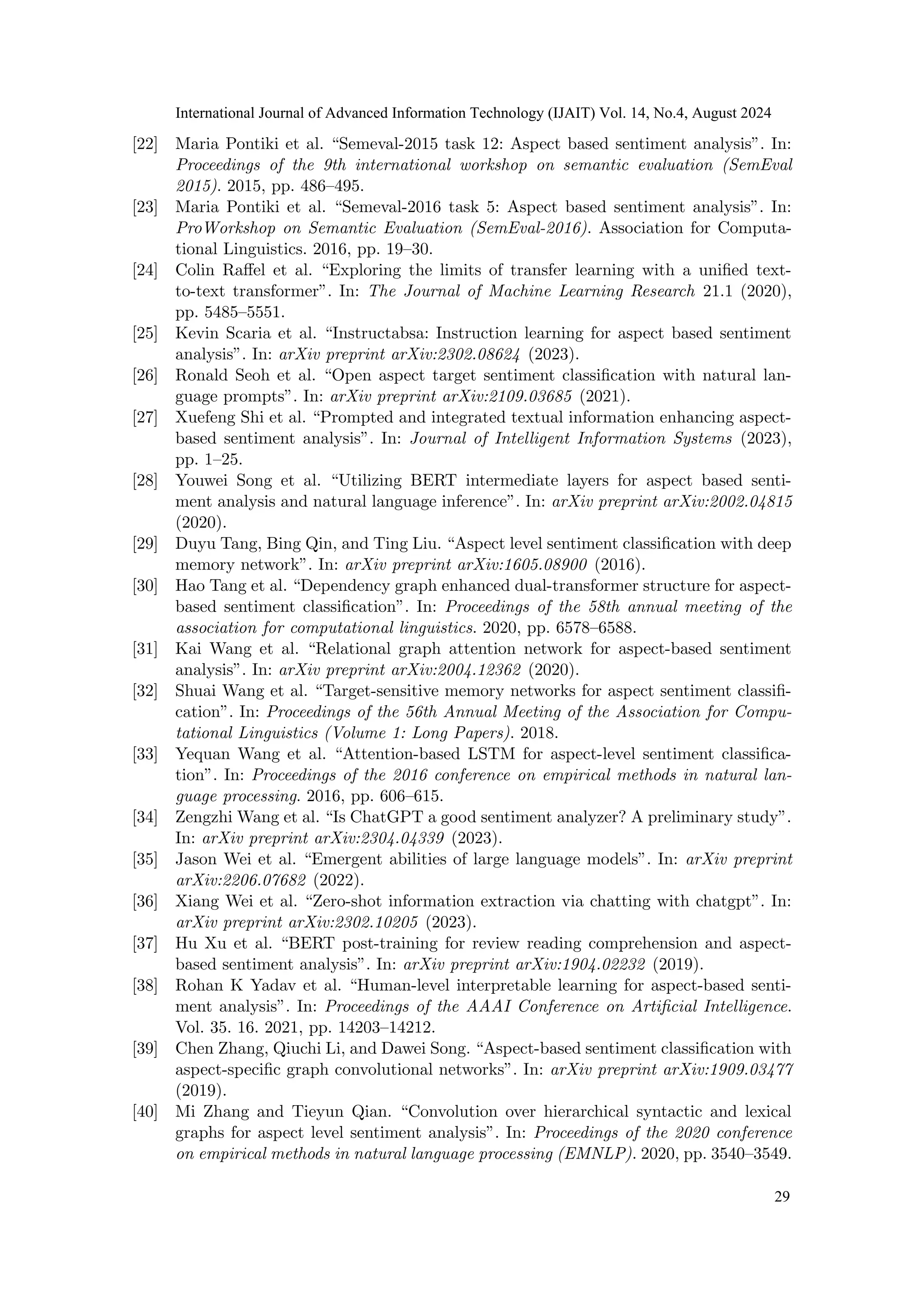 Leveraging Large Language Models for Aspect-Based Sentiment Classification Using GPT-4 | PDF