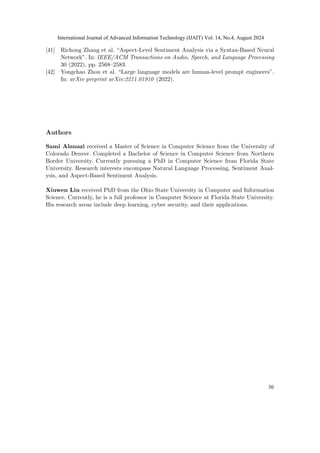 Leveraging Large Language Models for Aspect-Based Sentiment Classification Using GPT-4 | PDF