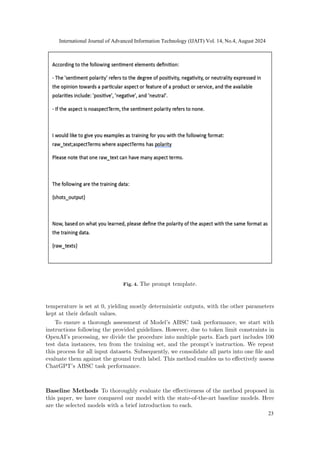 Leveraging Large Language Models for Aspect-Based Sentiment Classification Using GPT-4 | PDF