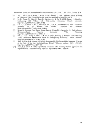 THE EVOLUTION OF VOLUMETRIC VIDEO: A SURVEY OF SMART TRANSCODING AND ...