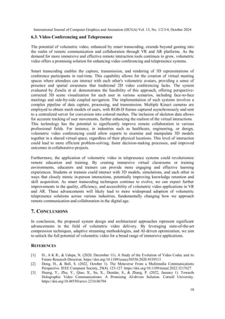 THE EVOLUTION OF VOLUMETRIC VIDEO: A SURVEY OF SMART TRANSCODING AND ...