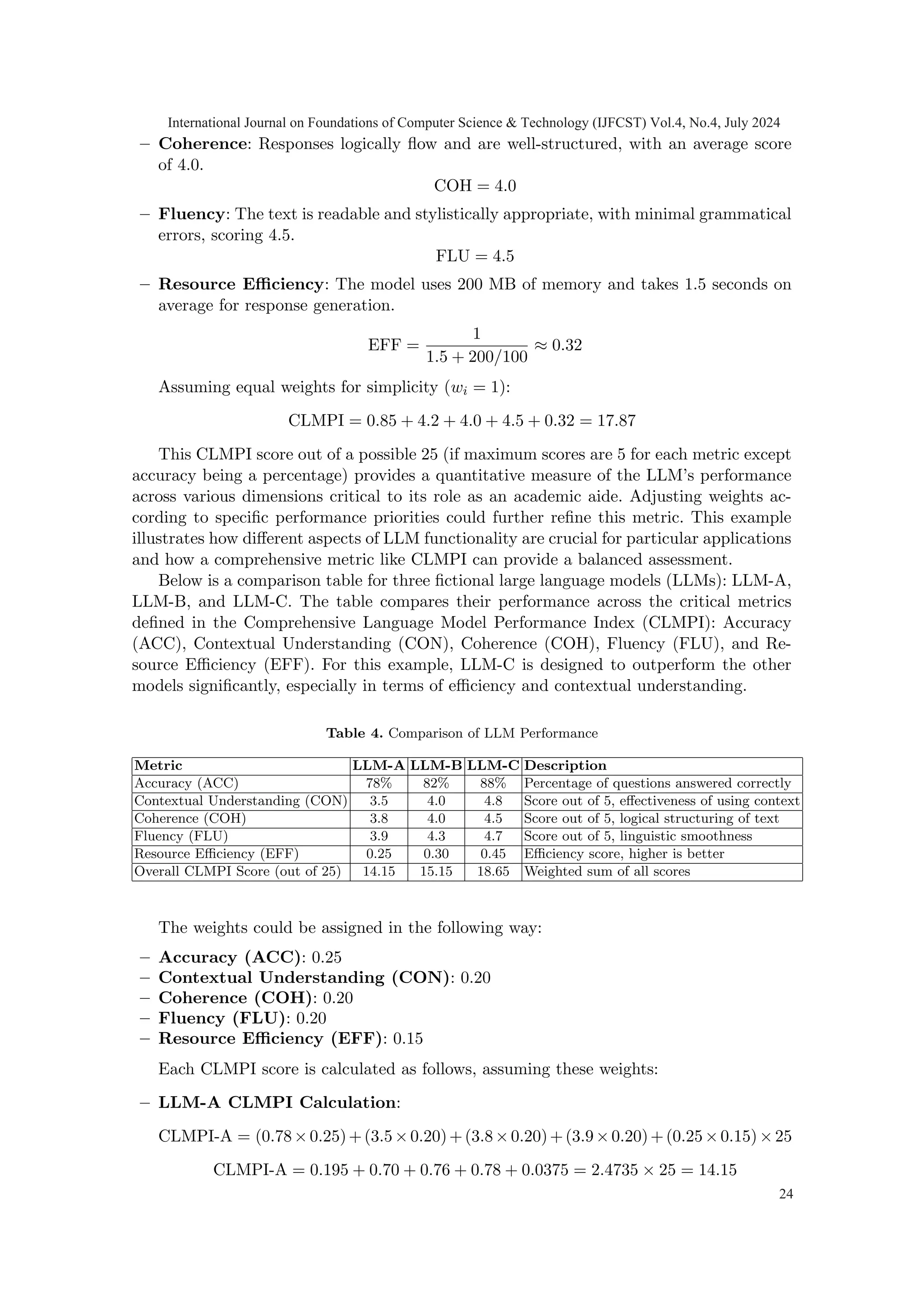 Benchmarking Large Language Models with a Unified Performance Ranking Metric | PDF