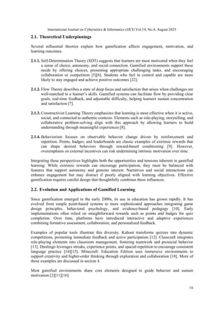 Gamification in Education: Review of Challenges and Recommendations for ...