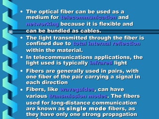 optical-fiber-presentation | PPT