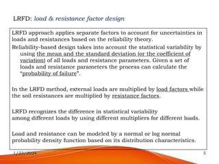 FOUNDATION ENGINEERING AND VARIOUS SITE TESTS PROCEDURES .ppt