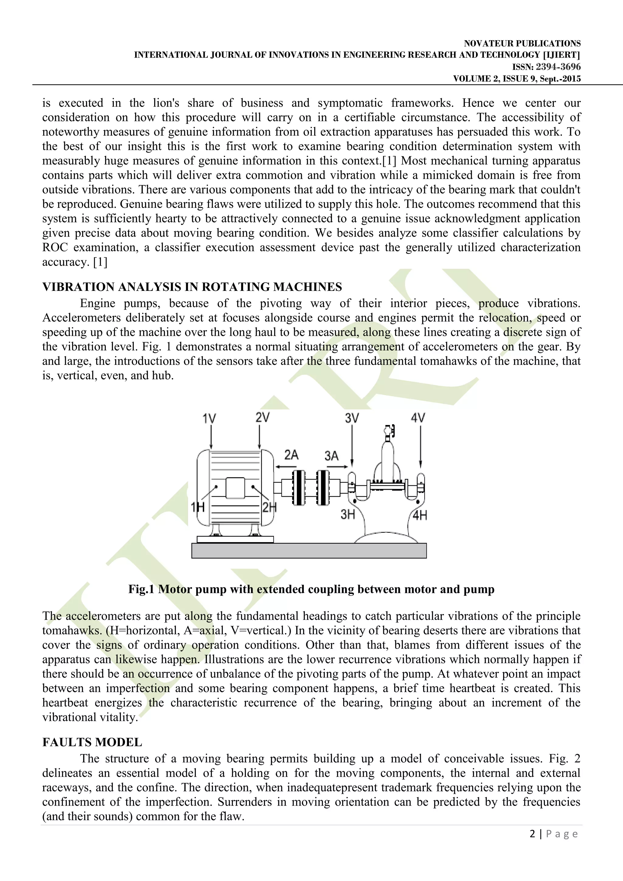 BALL BEARING ANALYSIS OF FAULT SIMULATION USING FINITE ELEMENT METHOD - A REVIEW | PDF