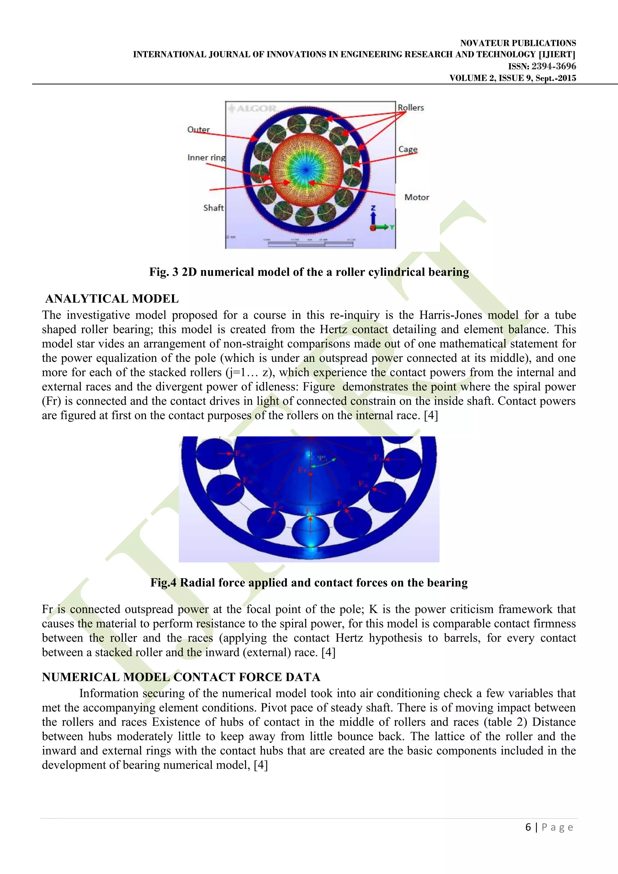 Ball Bearing Analysis Of Fault Simulation Using Finite Element Method