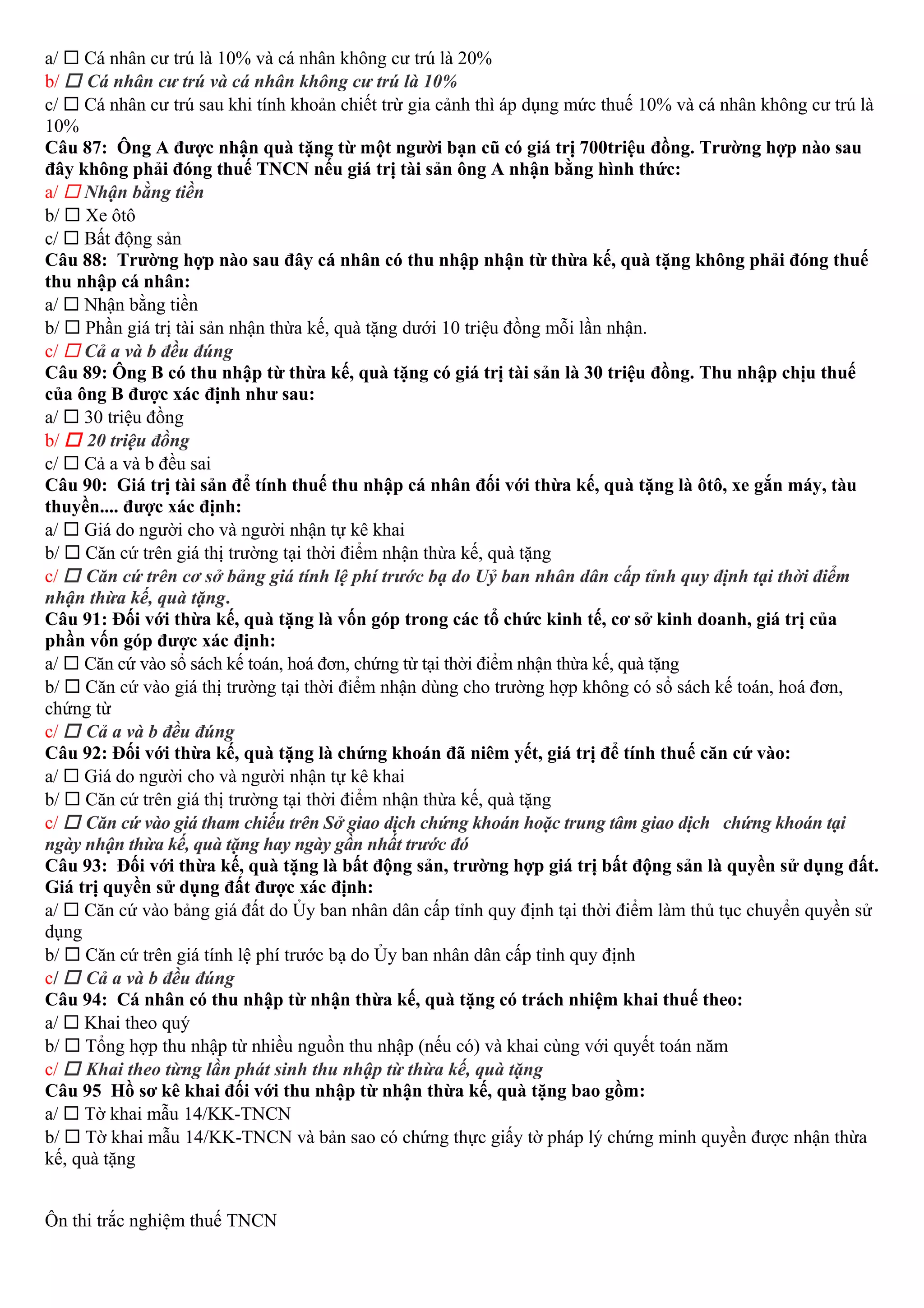 1446637065 ng -n-h--ng-tr---c-nghi---m---n-thi-c--ng-ch---c-thu----2015--c-------p---n- | PDF