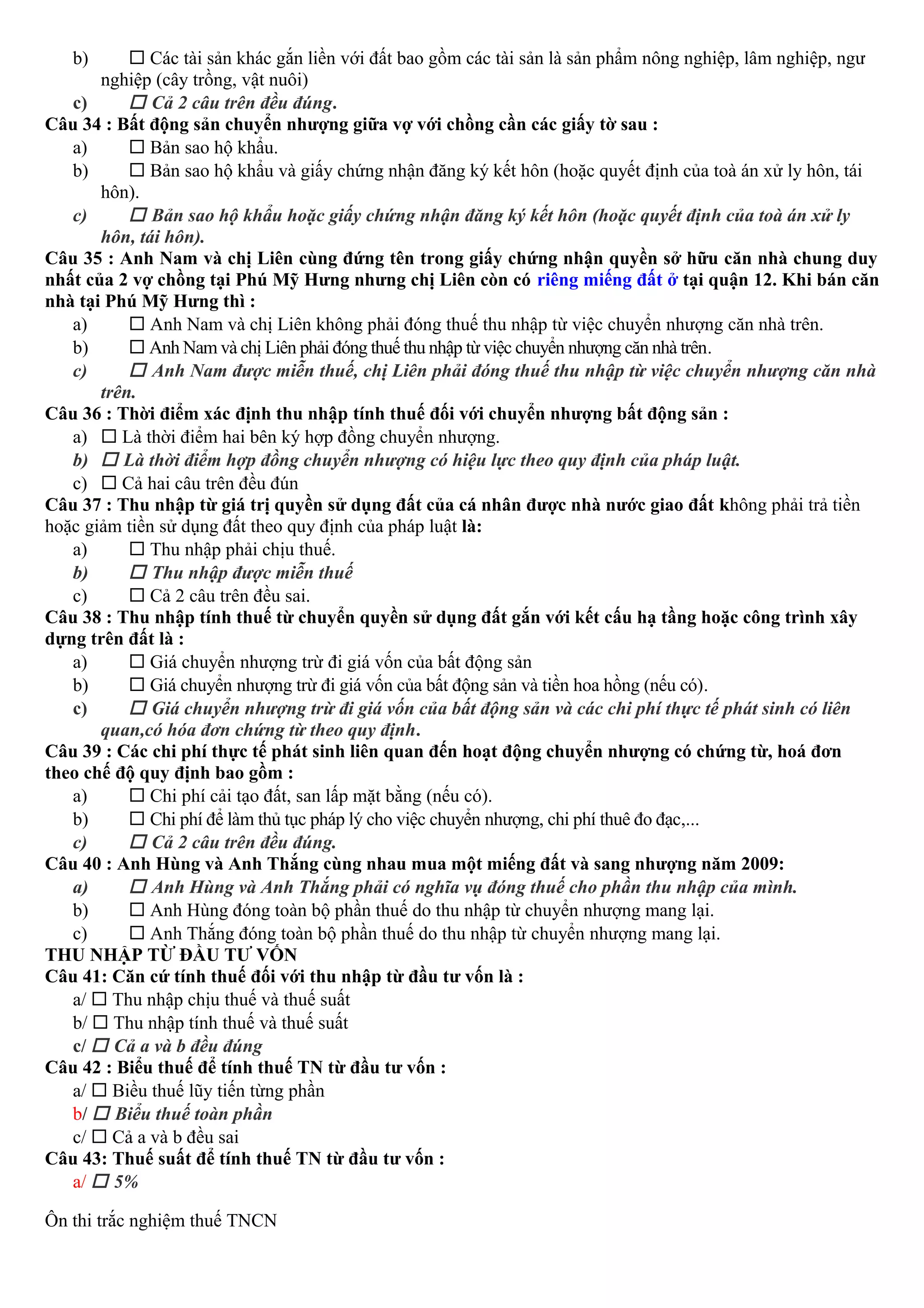 1446637065 ng -n-h--ng-tr---c-nghi---m---n-thi-c--ng-ch---c-thu----2015--c-------p---n- | DOC