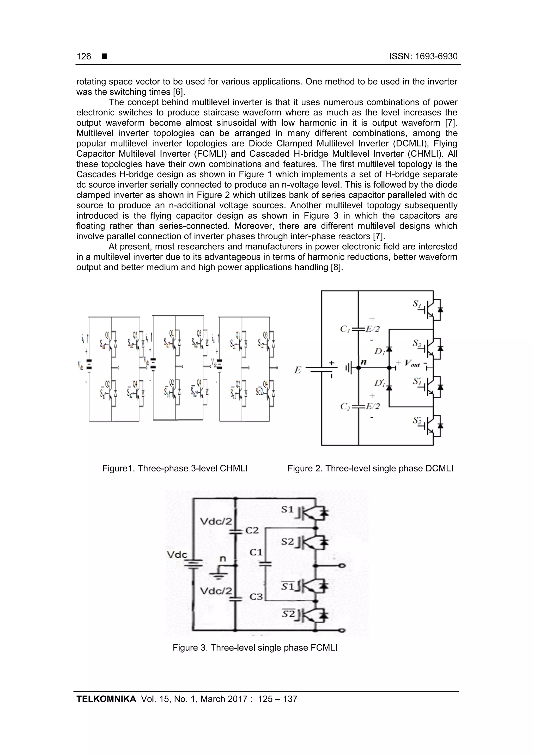 Investigation Study of Three-Level Cascaded H-Bridge Multilevel Inverter | PDF