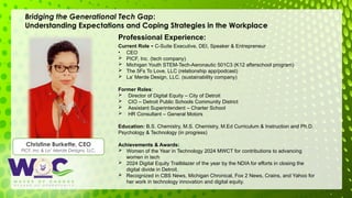 Bridging the Generational Tech Gap-Understanding Expectations and Coping Strategies in the ...