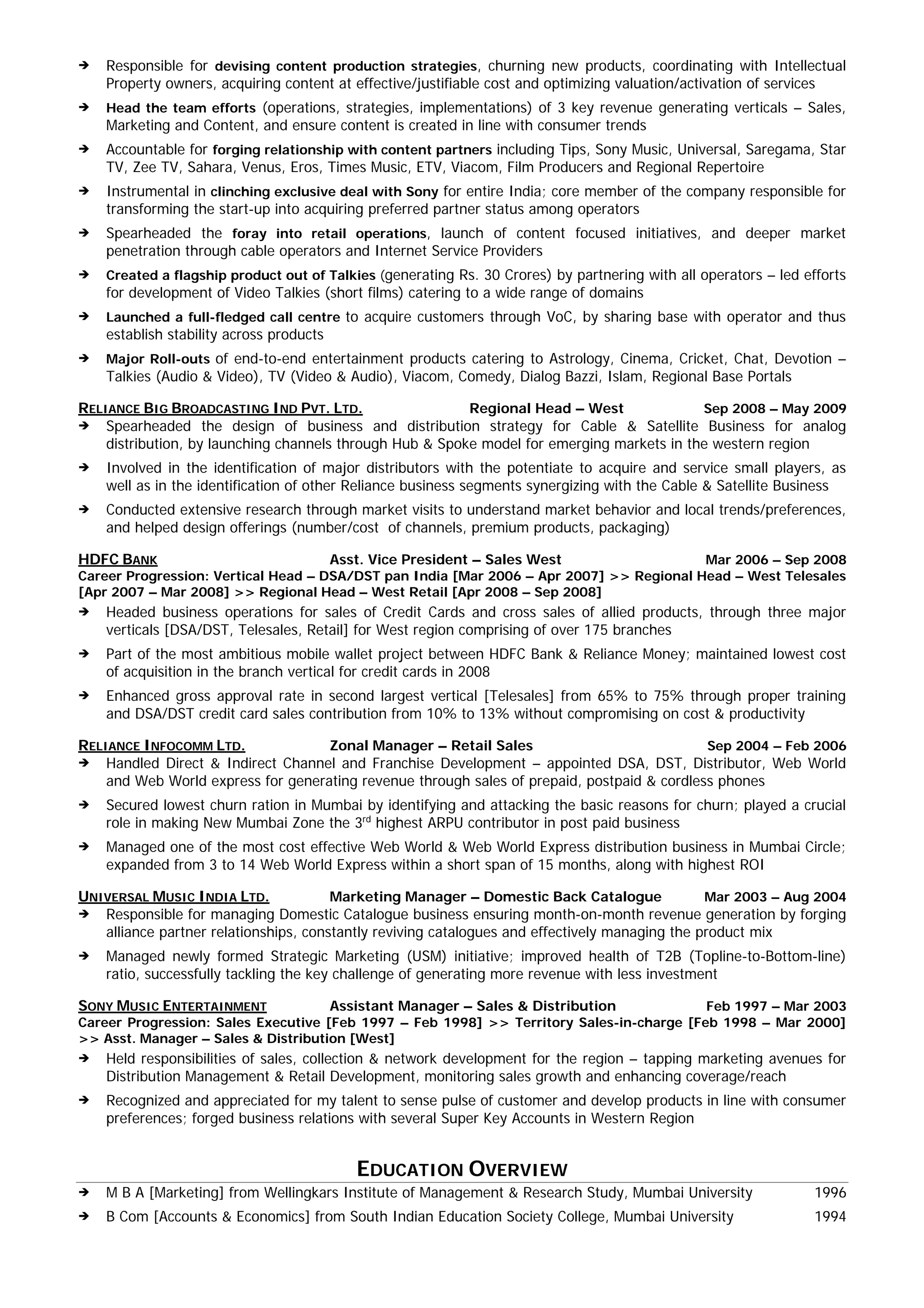 Prasad Shetty [Resume] | PDF