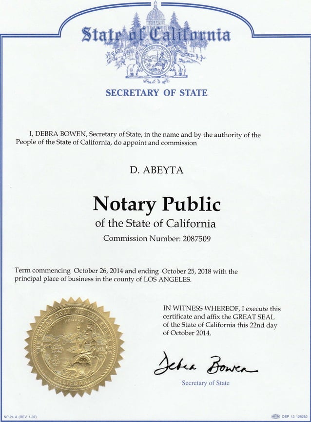 Notary Commission | PDF