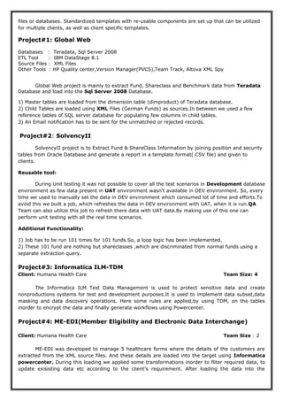 Jaya Sindhura_Resume_Datastage | PDF