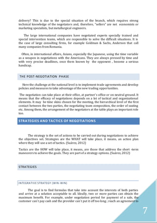 Trade Operations TRADE NEGOTIATIONS | DOCX | Business | Business and ...