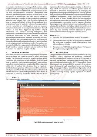 Study and Analysis of Big Data Security Analytics for Protecting Cloud Based Virtualized ...