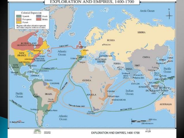 1450 1750 map & commerce intro 2 | PPT