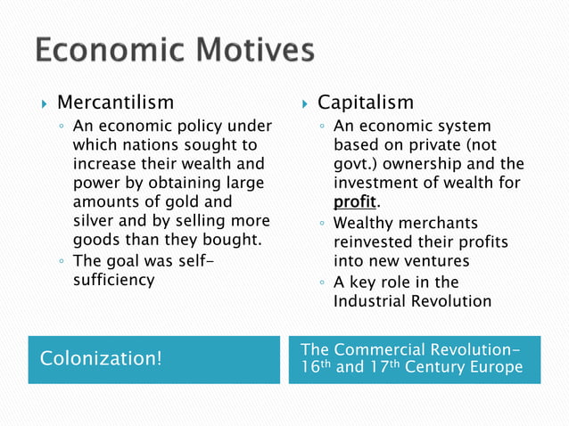 1450 1750 map & commerce intro 2015 | PPT