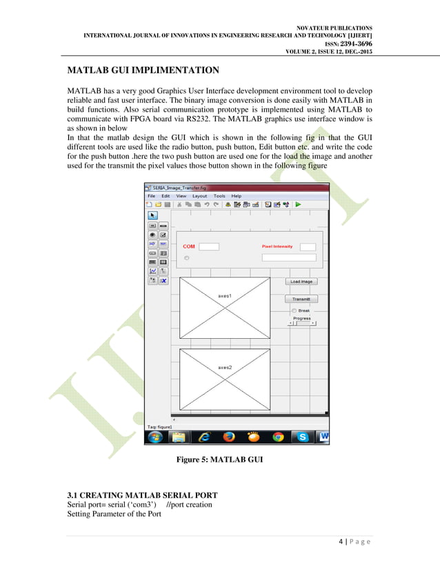 COMMUNICATION PROTOCOL RS232 IMPLEMENTATION ON FPGA | PDF