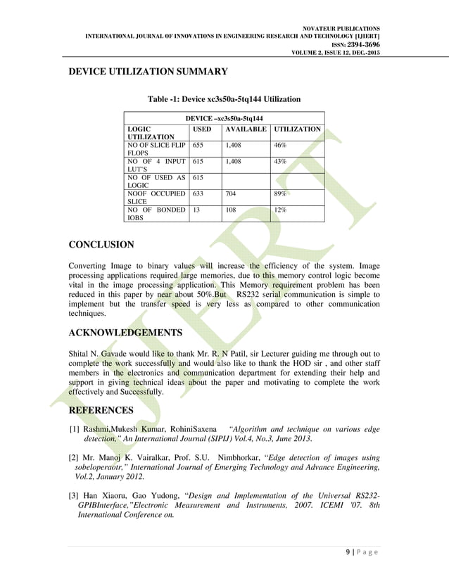 COMMUNICATION PROTOCOL RS232 IMPLEMENTATION ON FPGA | PDF