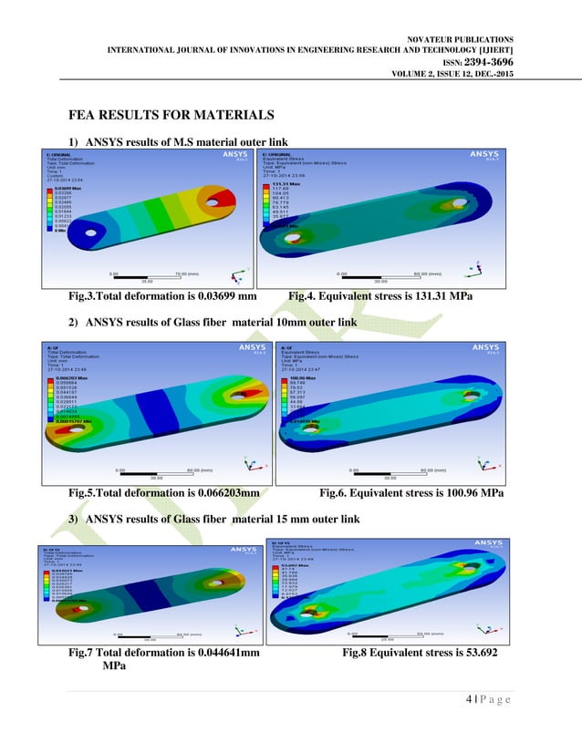 DESIGN & DEVELOPMENT OF CONVEYOR CHAIN OUTER LINK BY USING COMPOSITE MATERIAL | PDF
