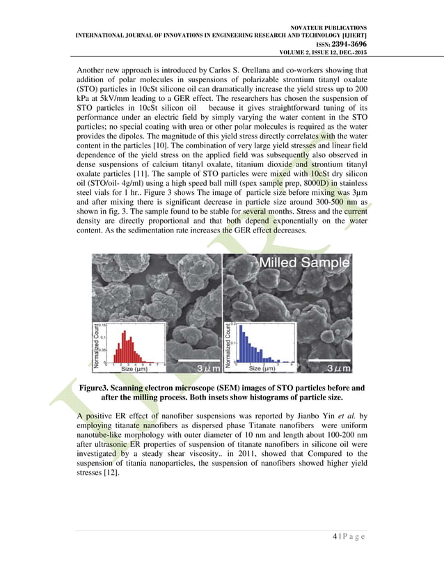 NANOTECHNOLOGY IN HIGH YIELD STRESS SMART FLUIDS- A REVIEW. | PDF