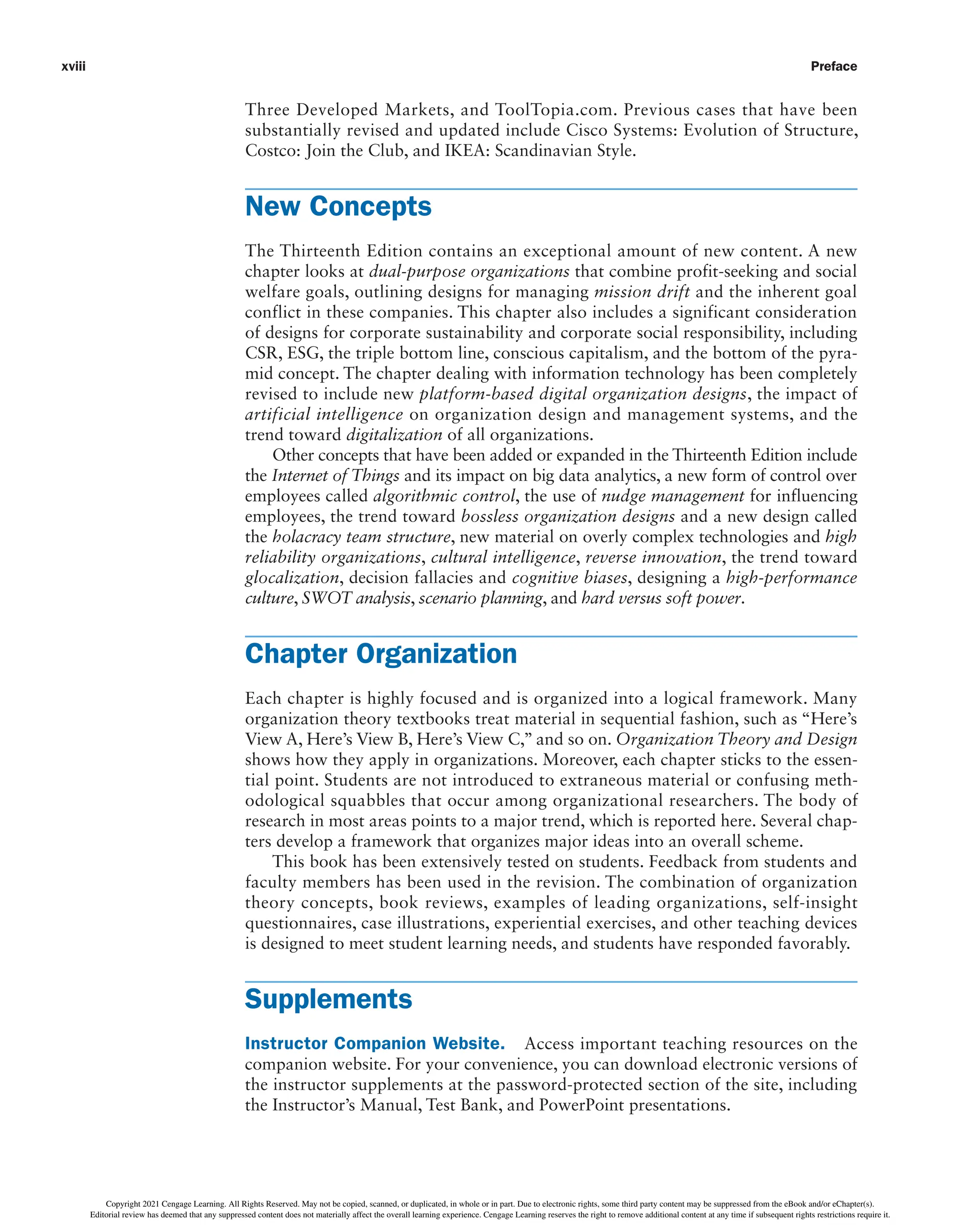 (eBook PDF) Organization Theory & Design 13th Edition | PDF