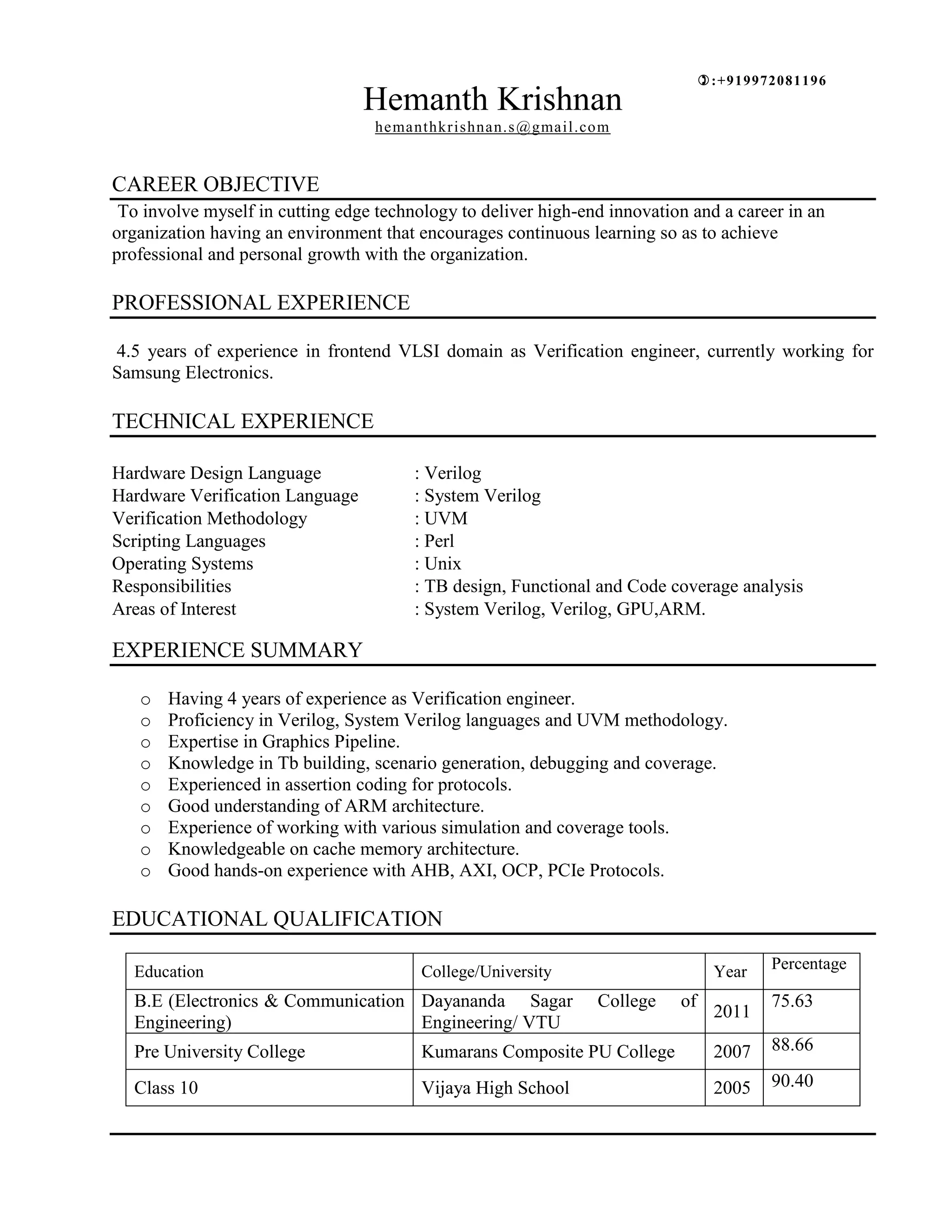 Hemanth_Krishnan_resume | PDF