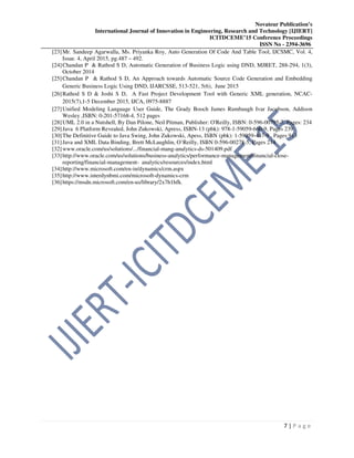 EASY SOFTWARE DEVELOPMENT BY AUTOMATIC CODE GENERATION, BUSINESS LOGIC AND VALIDATION ENGINE ...