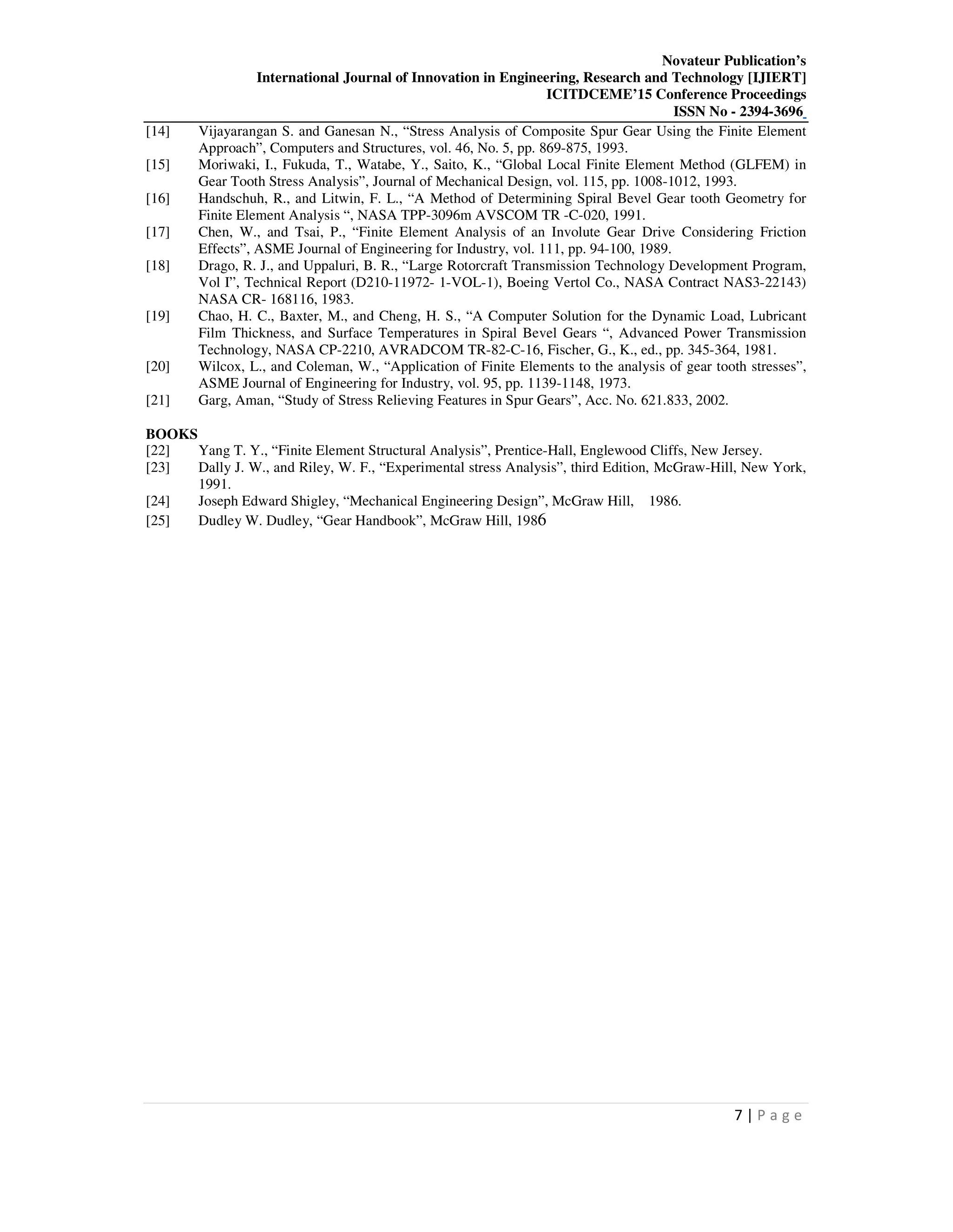 ANALYSIS OF STRESS RELIEVING FEATURES OF ASYMMETRIC SPUR GEAR | PDF ...