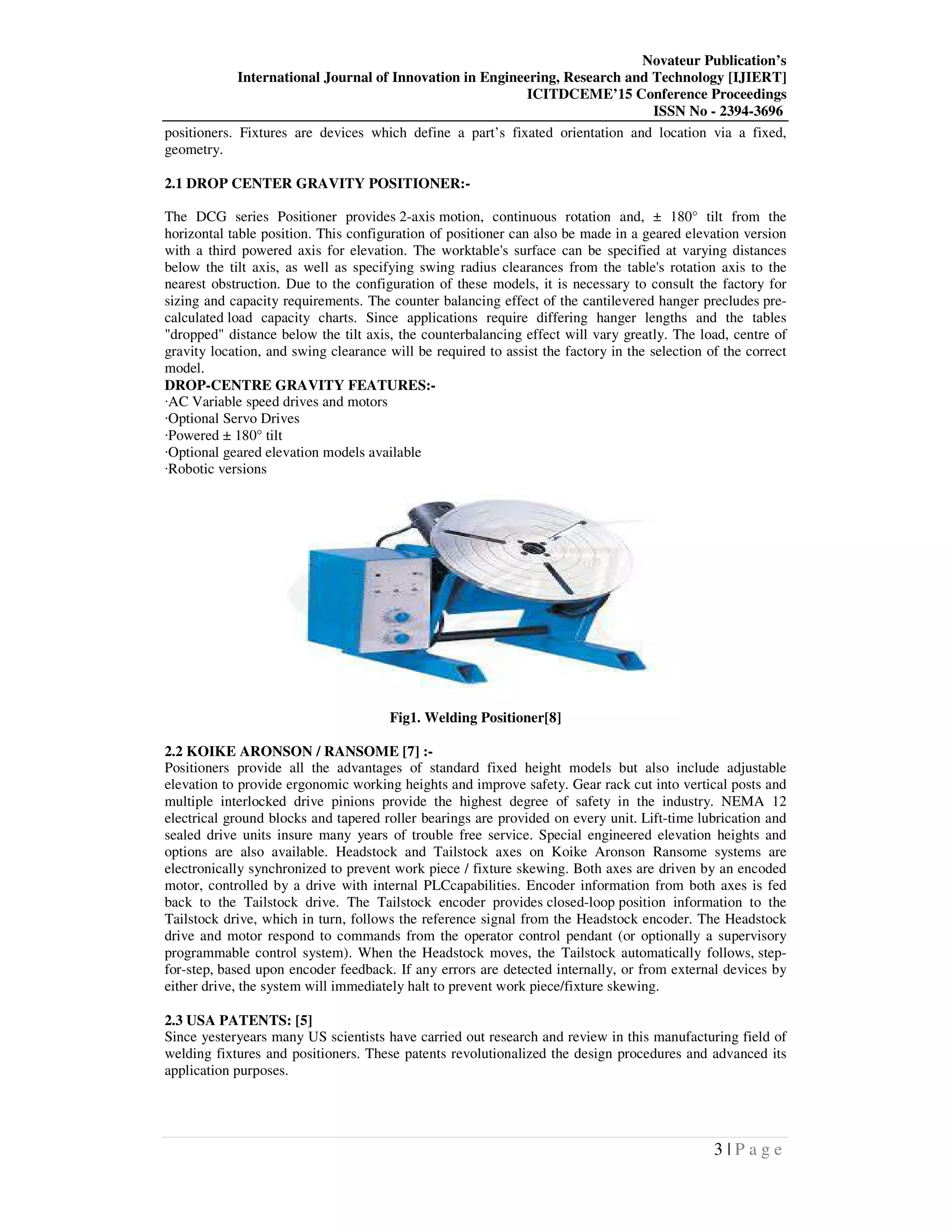 DESIGN OF WELDING FIXTURES AND POSITIONERS | PDF