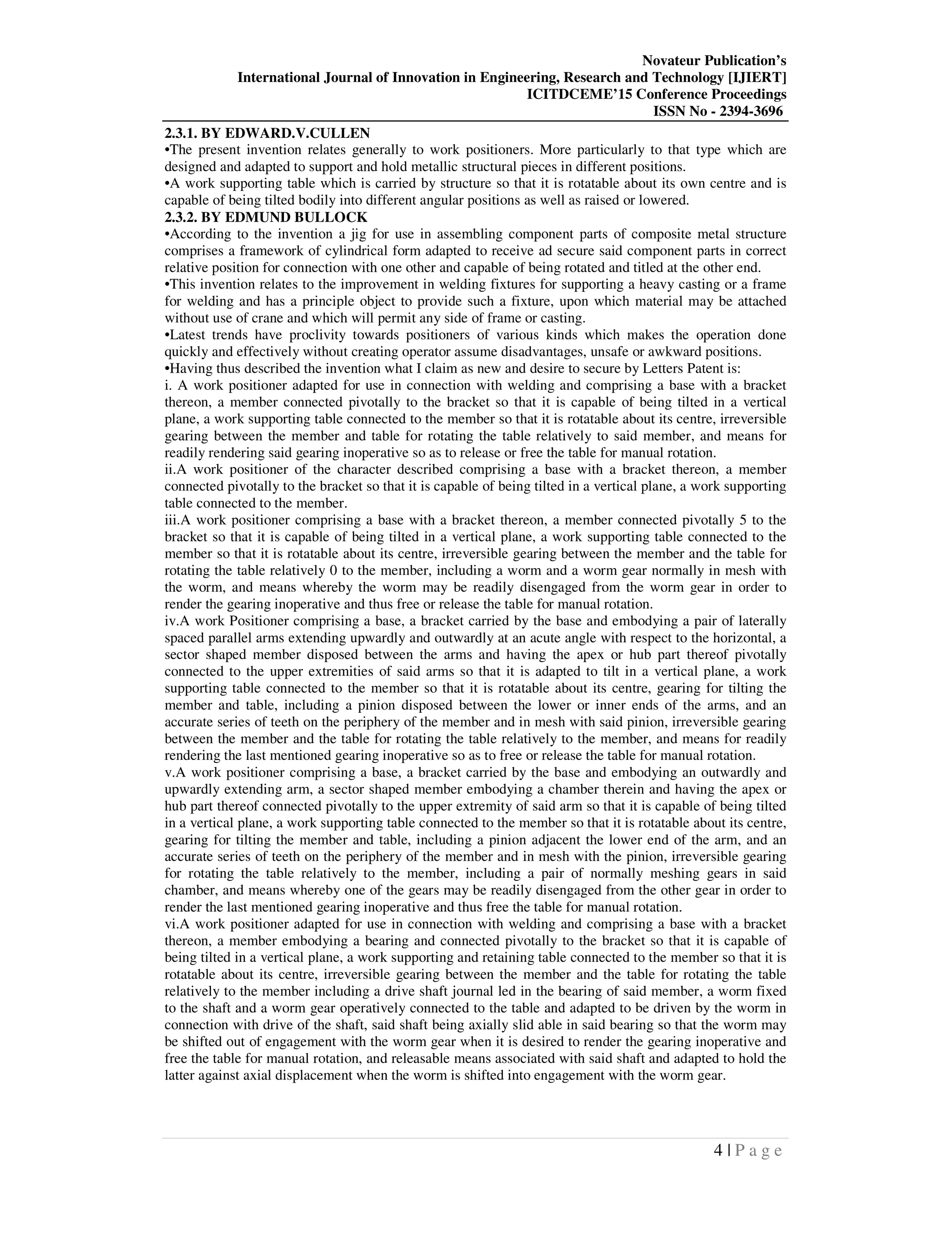 DESIGN OF WELDING FIXTURES AND POSITIONERS | PDF