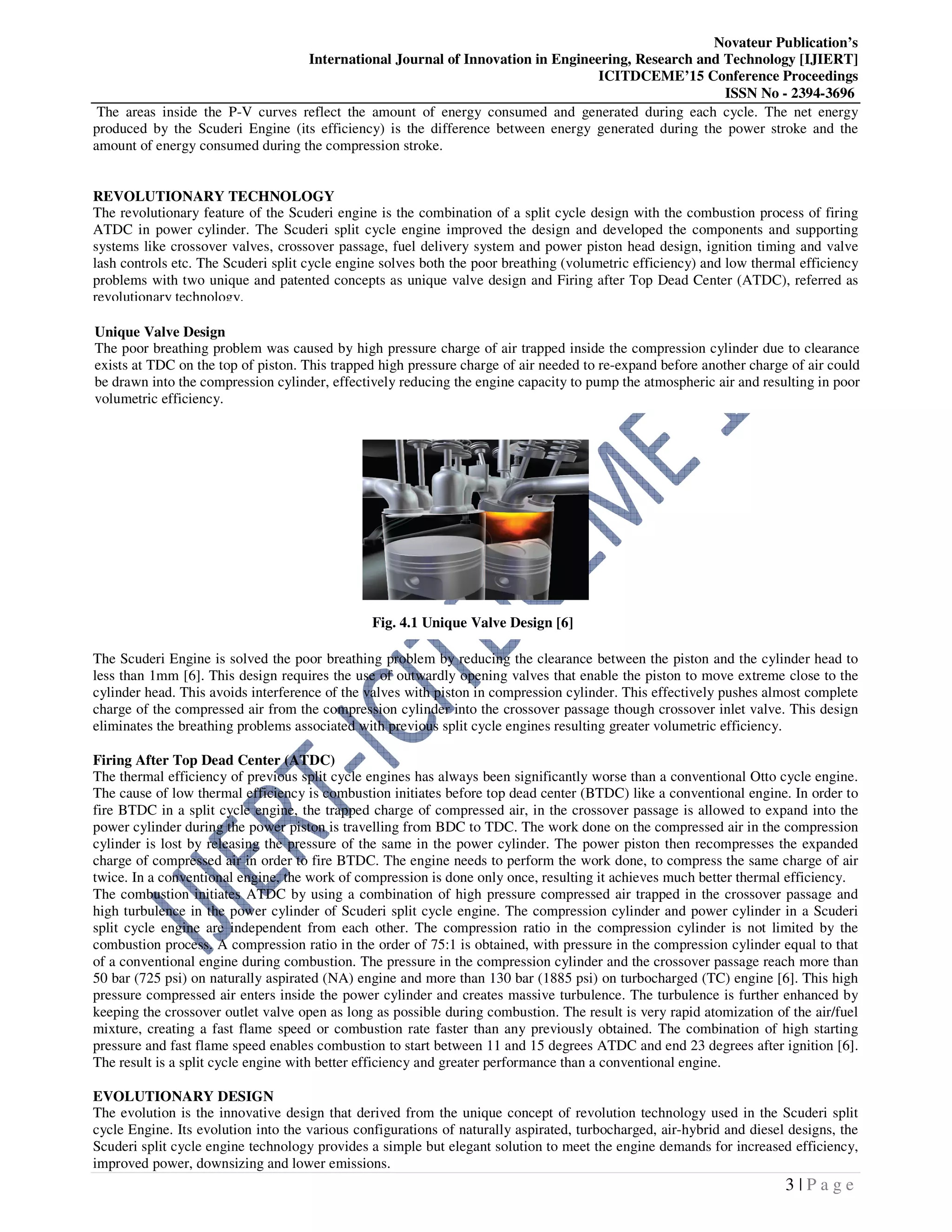 SCUDERI SPLIT CYCLE ENGINE: REVOLUTIONARY TECHNOLOGY & EVOLUTIONARY ...