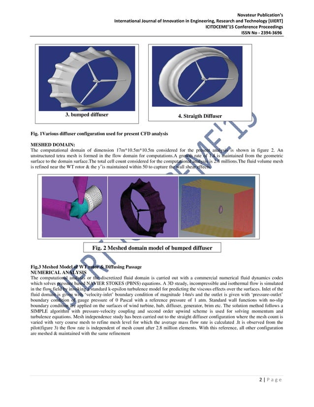 POWER GENERATION BY DIFFUSER AUGMENTED WIND TURBINE | PDF