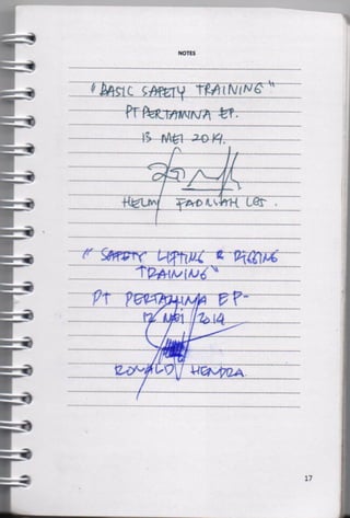 James R Mamahit Certification | PDF