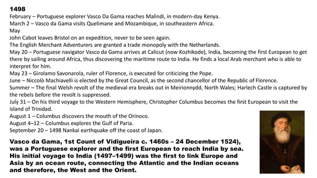 1451 to 1500 history | PPT