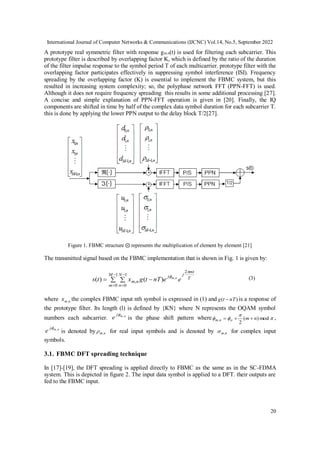 Performance Improvement for the Single Carrier in FBMC Systems by PAPR Reduction | PDF