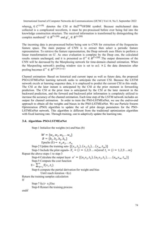 Particle Swarm Optimization–Long Short-Term Memory based Channel Estimation with Hybrid Beam ...