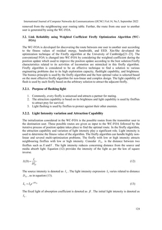 Weighted Coefficient Firefly Optimization Algorithm and Support Vector Machine for Trust Model ...