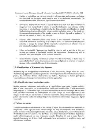 Robust Watermarking Method for Secure Transmission of Medical Images in EHR Systems | PDF